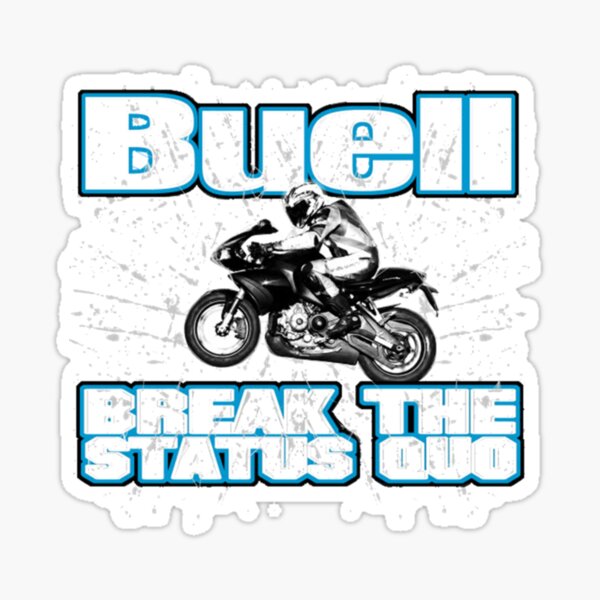 "Buell Status Quo " Sticker for Sale by TessaAllens | Redbubble