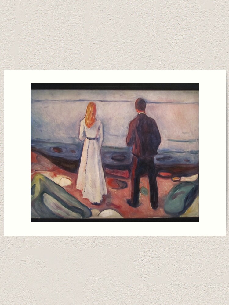 "Edvard Munch Separation Canvas/Poster Art Reproduction, Munch ...