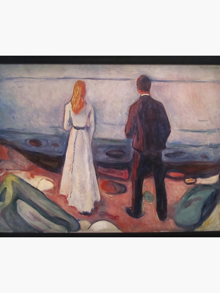 "Edvard Munch Separation Canvas/Poster Art Reproduction, Munch ...