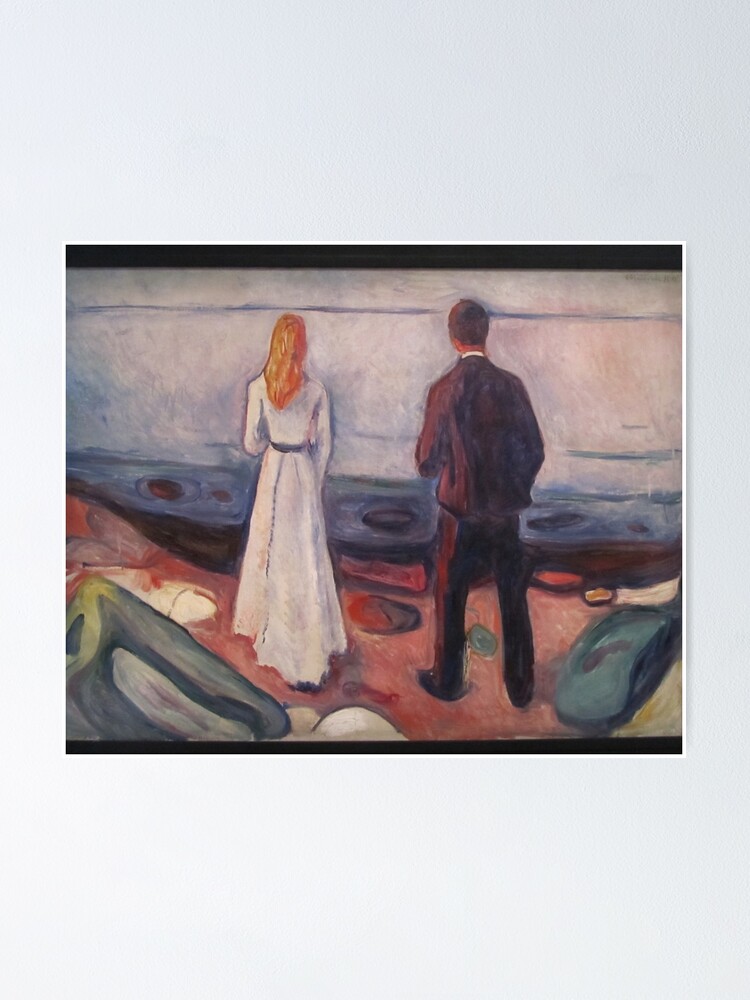 "Edvard Munch Separation Canvas/Poster Art Reproduction, Munch ...