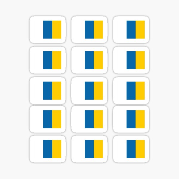 "Canary Islands - Canarian Flag Pack" Sticker for Sale by FlagsWorld ...