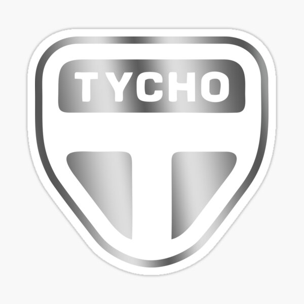 "Cool Tycho Silver Design" Sticker for Sale by qamesiare | Redbubble