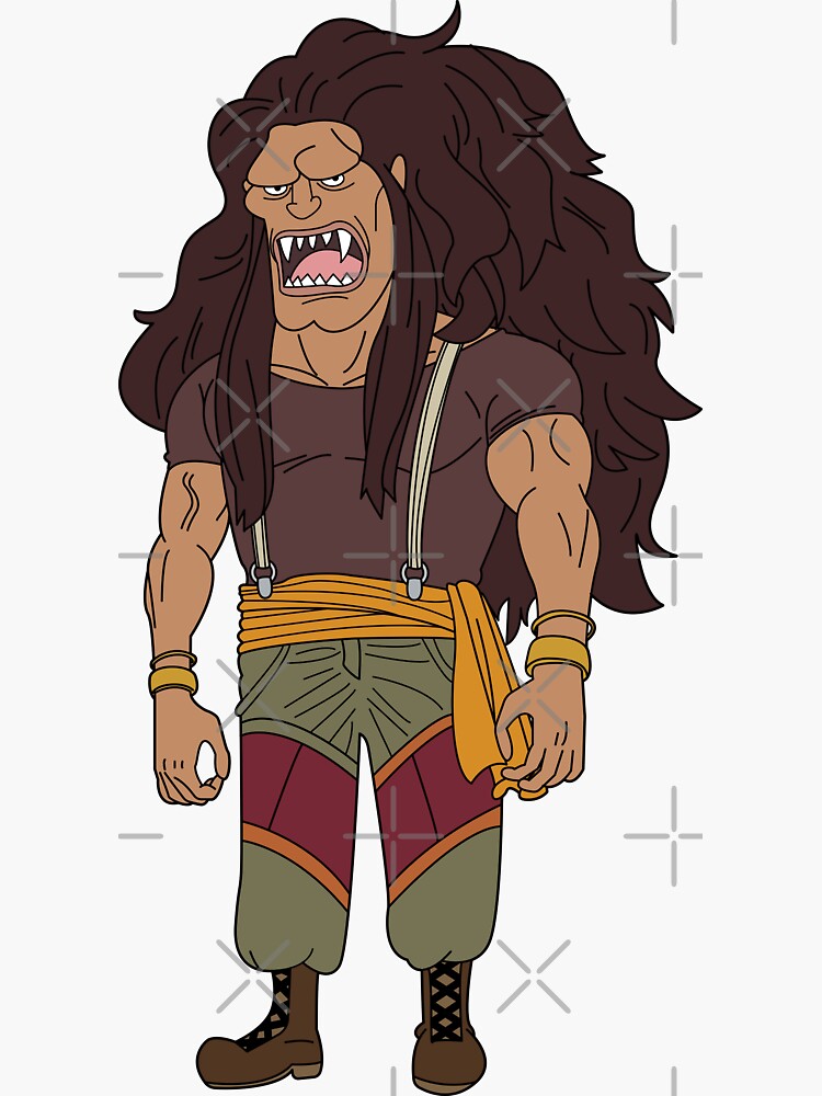 "Howling Gab" Sticker for Sale by jimjimfuria | Redbubble