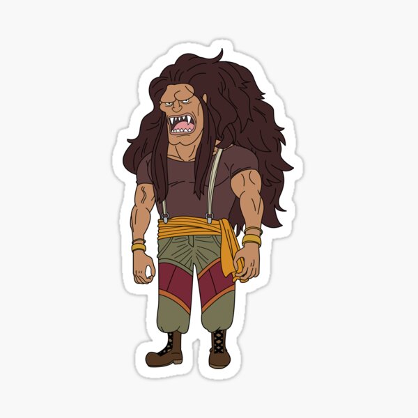 "Howling Gab" Sticker for Sale by jimjimfuria | Redbubble