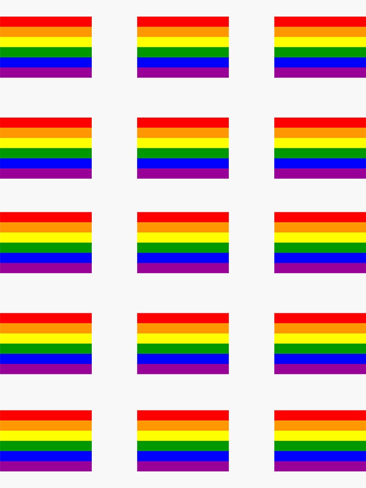 "Rainbow - Pride Flag Pack" Sticker for Sale by FlagsWorld | Redbubble