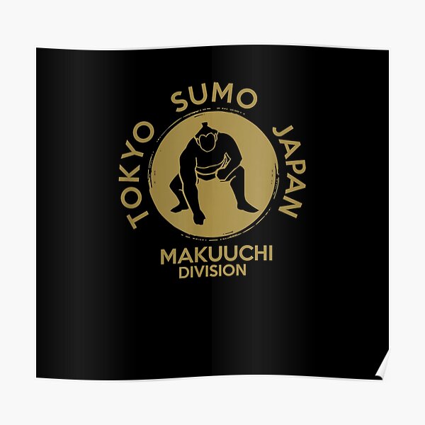"Sumo Wrestling" Poster for Sale by celine80s | Redbubble