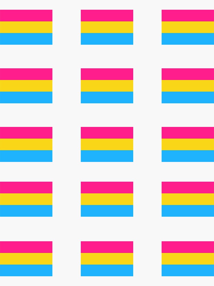 Pansexual Pride Flag Pack Sticker For Sale By Flagsworld Redbubble