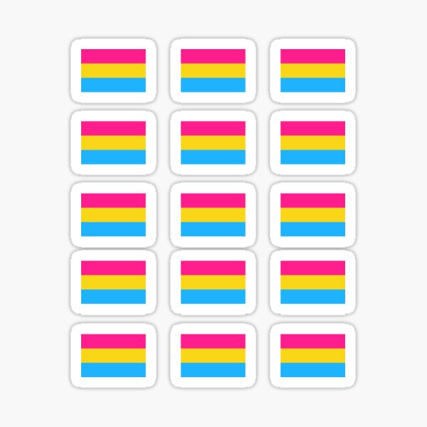 "Pansexual - Pride Flag Pack" Sticker for Sale by FlagsWorld | Redbubble