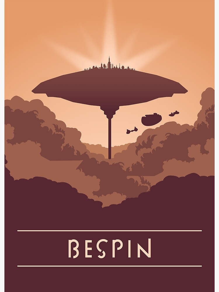 "Visit Bespin" Poster for Sale by Maverick-95 | Redbubble