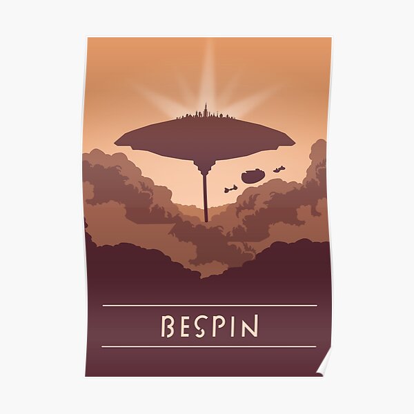 "Visit Bespin" Poster for Sale by Maverick-95 | Redbubble