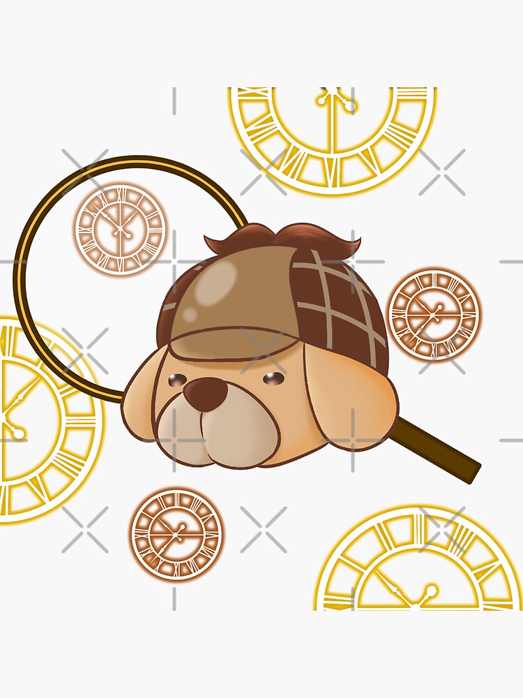 "Bubba Amelia Watson's Mascot" Sticker for Sale by Holotya | Redbubble