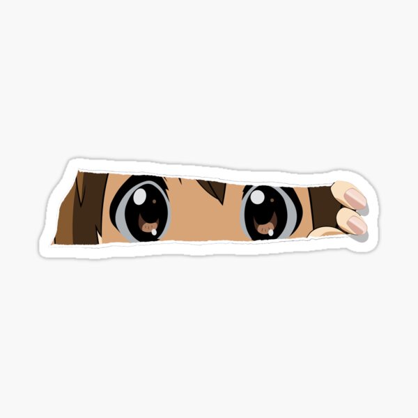 "yui Inspired Anime Shirt" Sticker by MaximizedGITS | Redbubble
