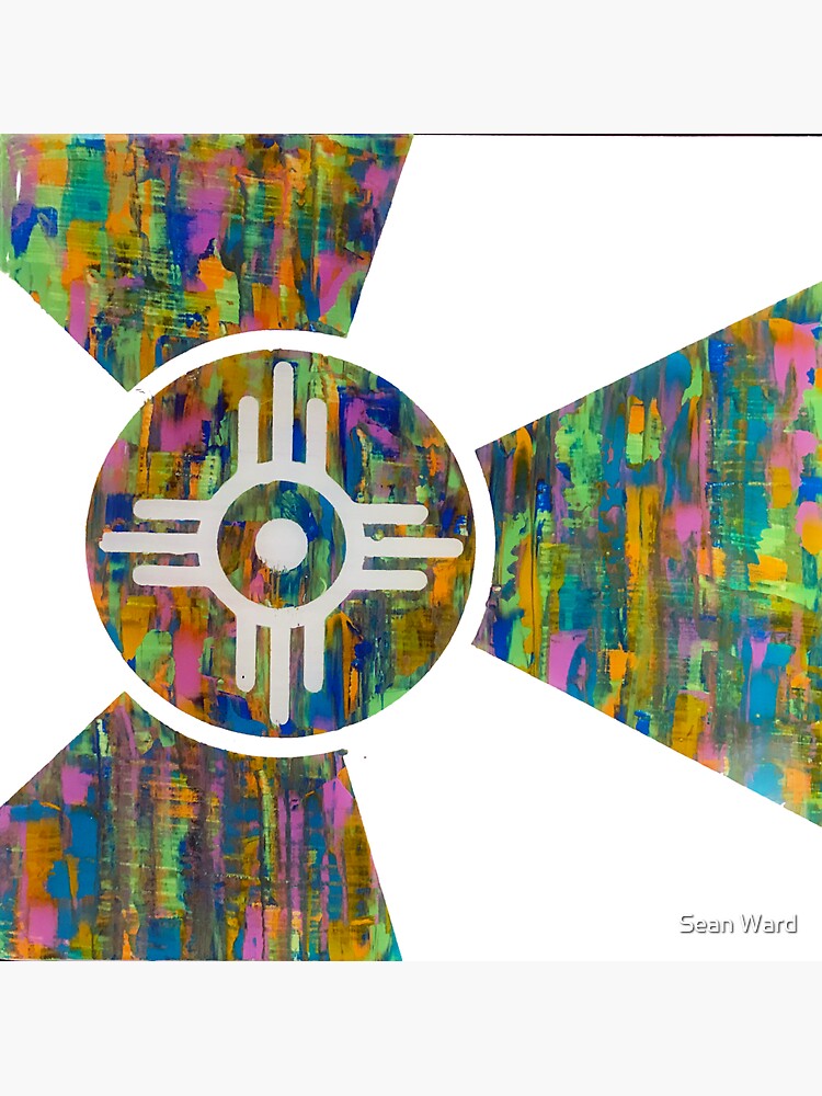 "Wichita Flag - V of X" Sticker for Sale by SeanCWard | Redbubble