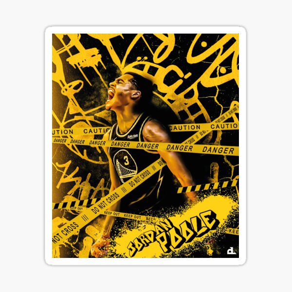 Pegatina «Jordan Poole Jordan Poole Jordan Poole Jordan Poole Jordan ...