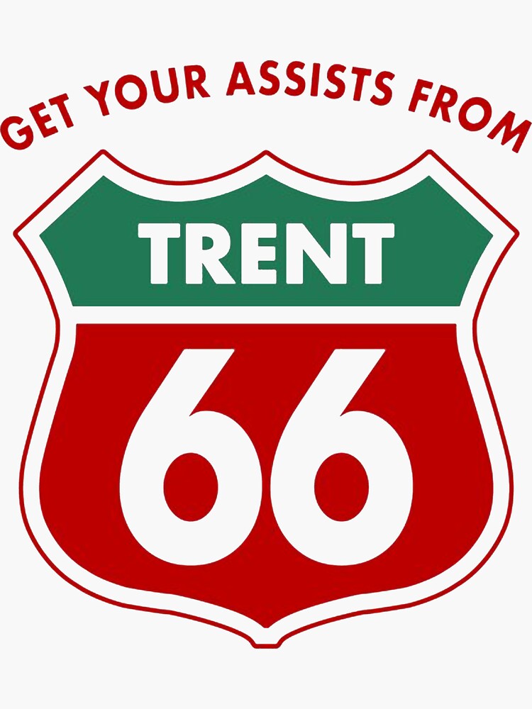 "Liverpool Trent 66" Sticker for Sale by BeKindandMark | Redbubble