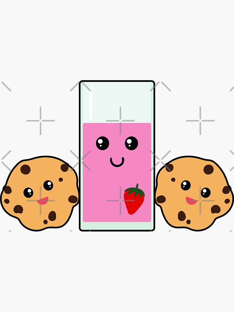 "Kawaii Cookie Kawaii" Sticker for Sale by FruiToon | Redbubble