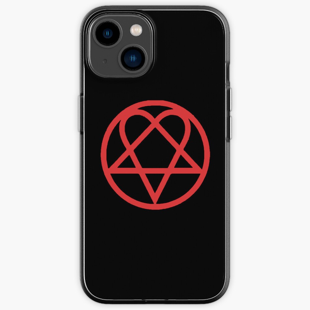 "Playboi Carti OPIUM Heartagram Pentagram Heart Occult Satanist" iPhone ...