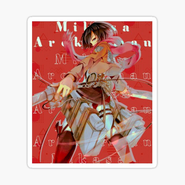 "Anime Manga Shingeki no Kyojin Attack on Titan Mikasa Ackerman ...