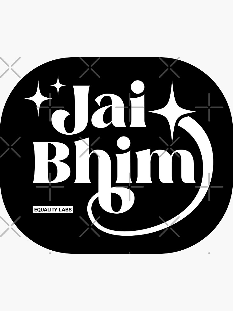 "Jai Bhim " Sticker for Sale by EqualityLabs | Redbubble