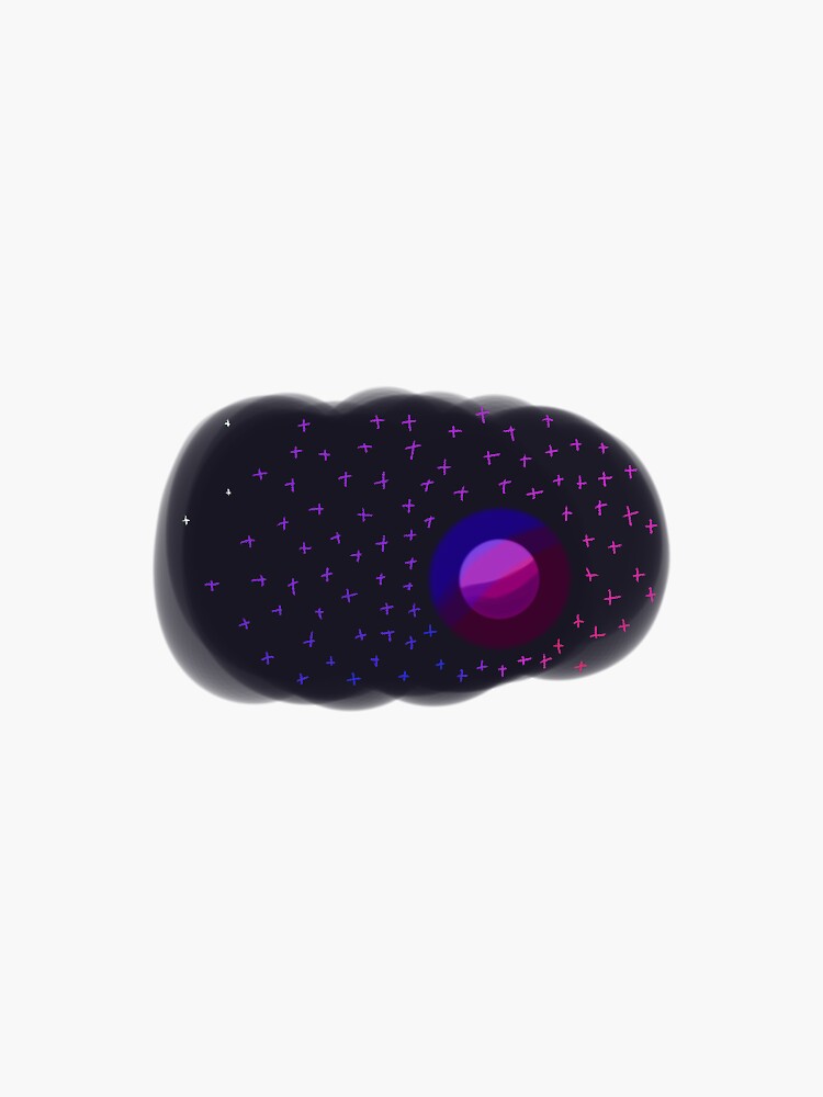 "Bi Pride Planet (Daily Planet #49)" Sticker for Sale by catterfly ...