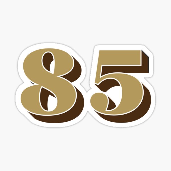 "85 San Francisco - American Football" Sticker for Sale by oko-designs ...
