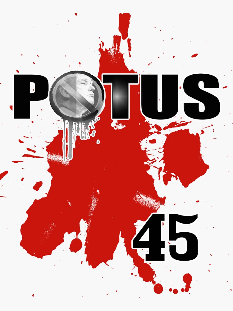 "potus" Sticker for Sale by redboy | Redbubble