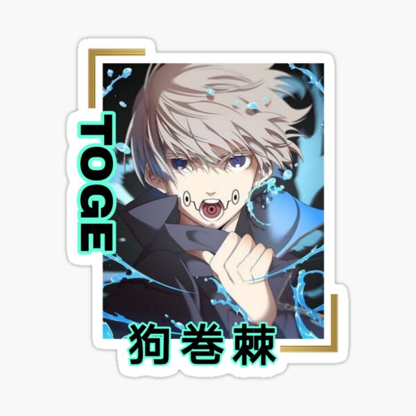 "Toge Inumaki - JJK" Sticker for Sale by animeart34 | Redbubble