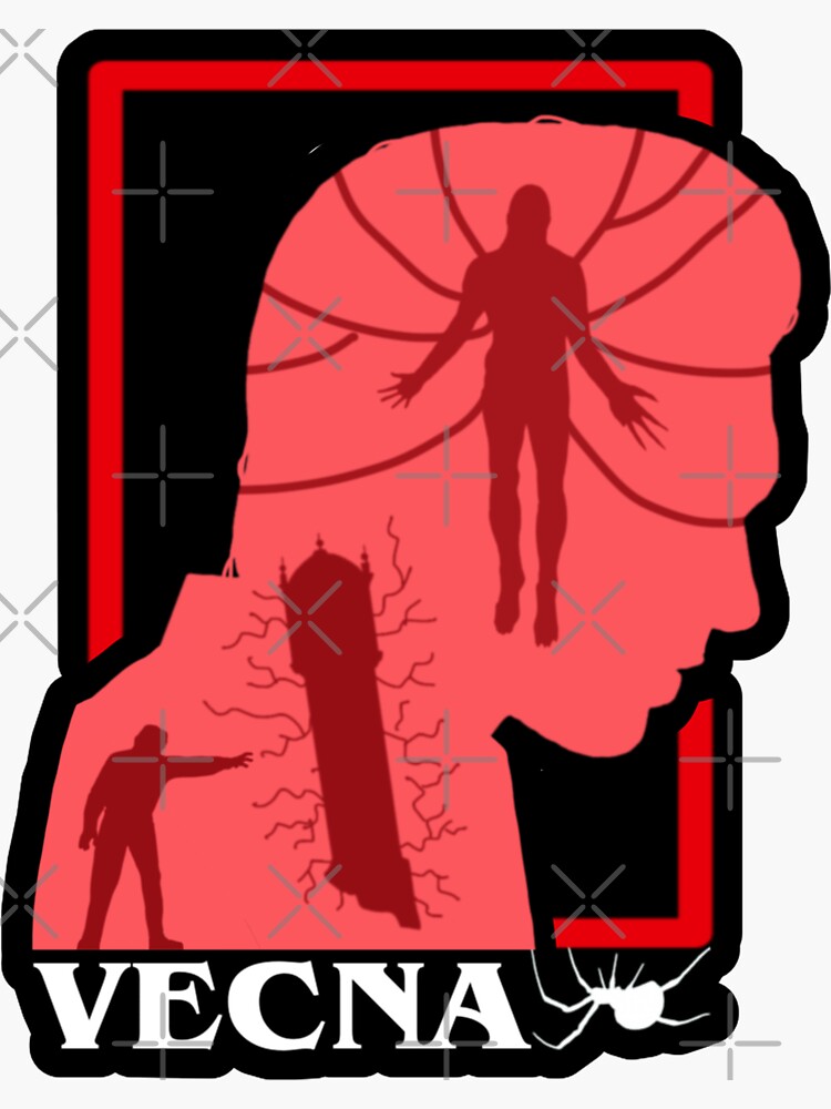 "Vecna" Sticker for Sale by the-quote-boy | Redbubble
