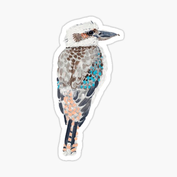 "Australian Kookaburra" Sticker for Sale by SPONKII | Redbubble
