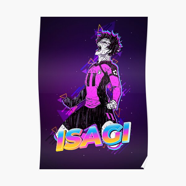 "Yoichi Isagi | Blue Lock" Poster for Sale by HypeAnimetd | Redbubble