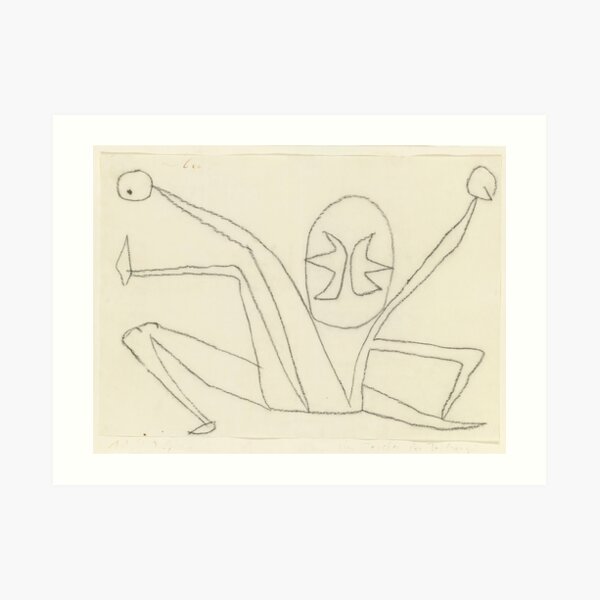 "Paul Klee TIm Zeichen Der Teilung (Under The Sign Of Division ...