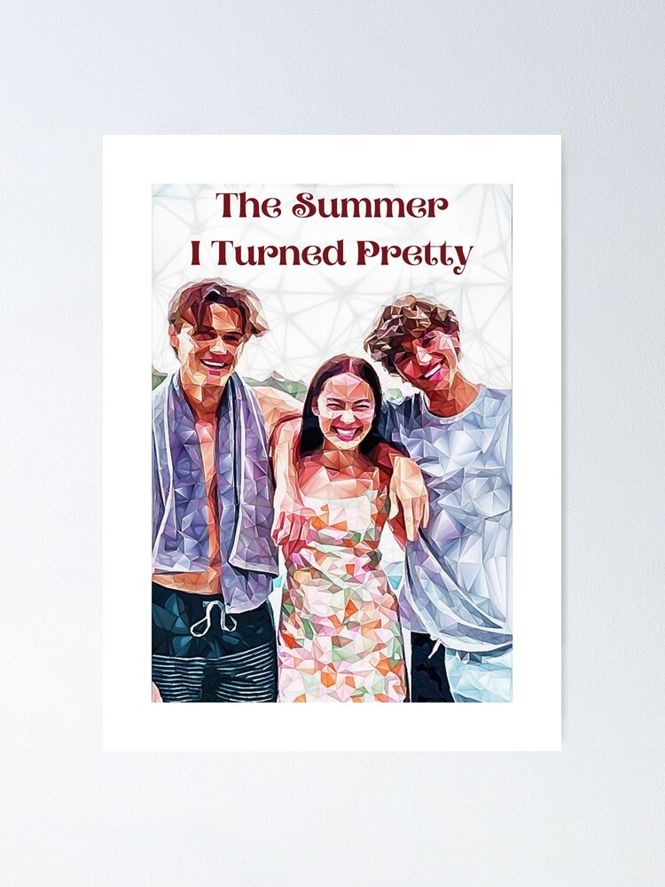 "The Summer I Turned Pretty" Poster for Sale by Fun2phic | Redbubble