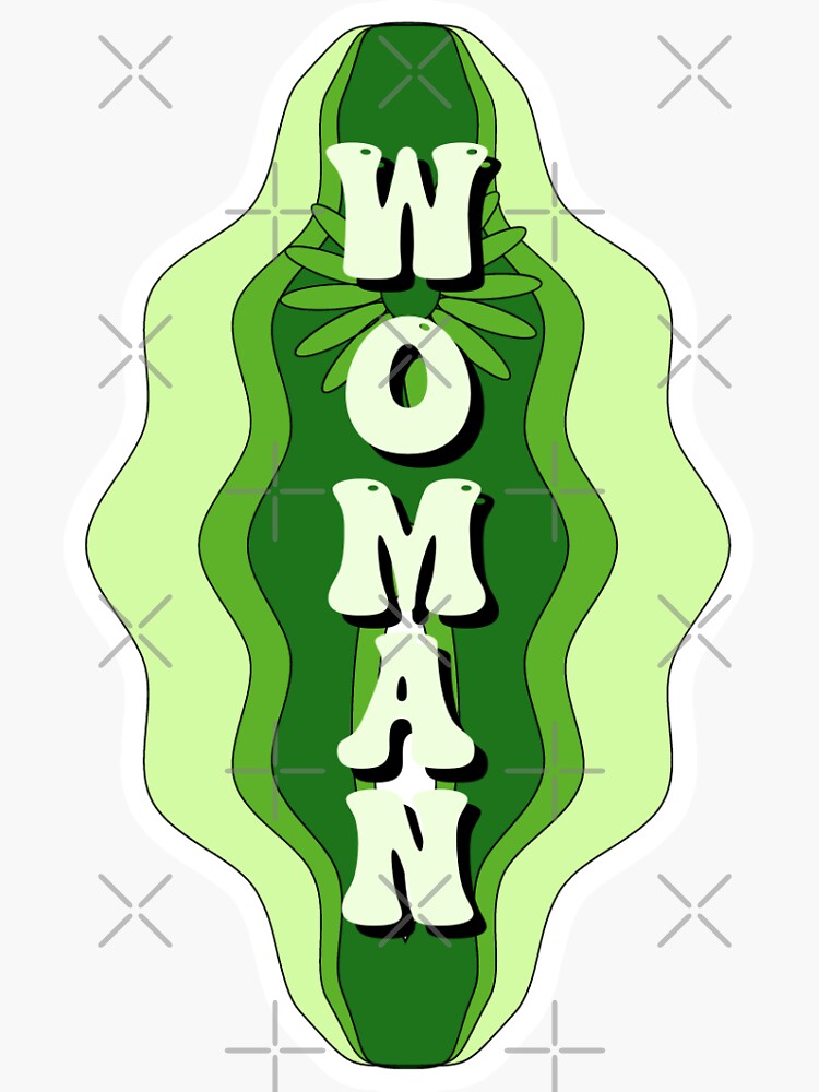 "Woman Female Reproductive System" Sticker by socialbylindsay | Redbubble