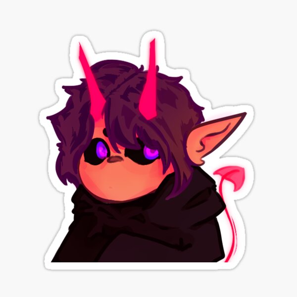 "Small Imp Icon / Magnets & Stickers" Sticker for Sale by ...