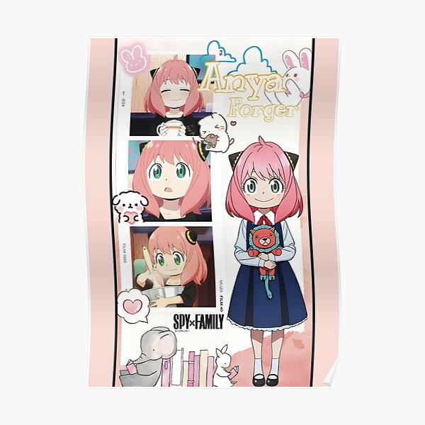 "Spy x Family Anya " Poster by Top-Anime888 | Redbubble