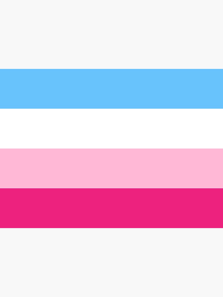 "Transfeminine Flag" Sticker for Sale by Mx-Adrian | Redbubble