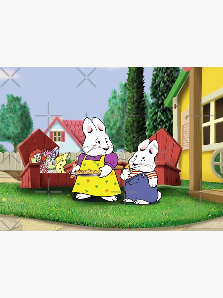 "Max and Ruby Rabbit" Sticker for Sale by Candy-B10 | Redbubble