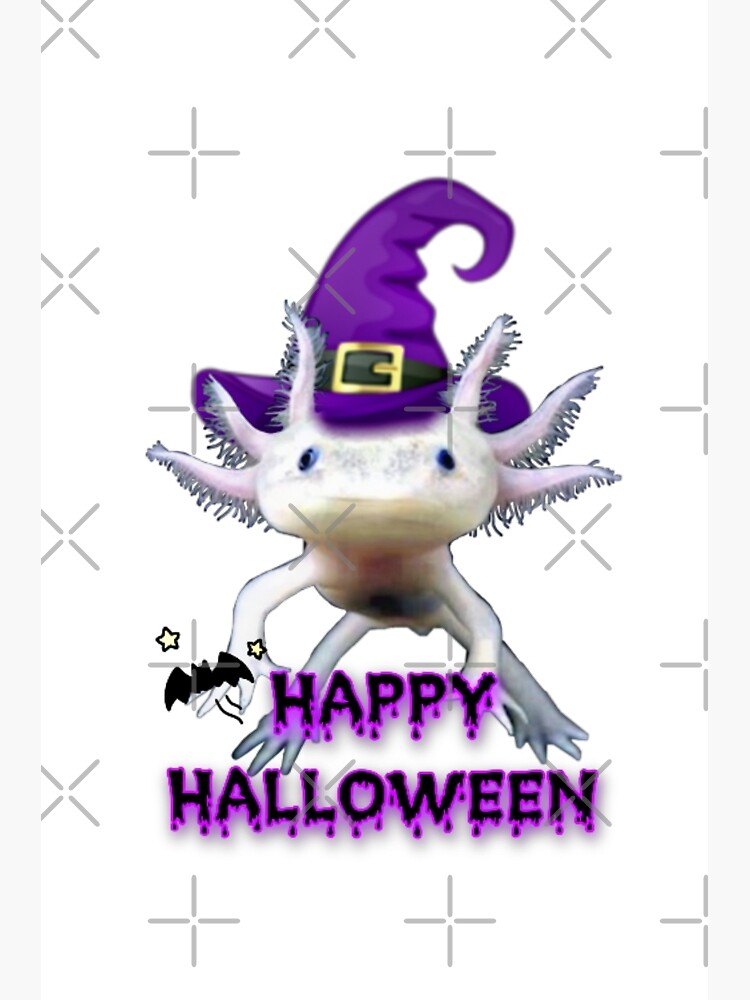 "Axolotl halloween, Axolotl halloween costume," Art Print for Sale by ...