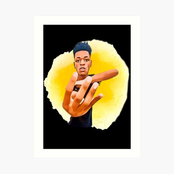 "Four Fingers Up Meme" Art Print for Sale by Slav-Art | Redbubble