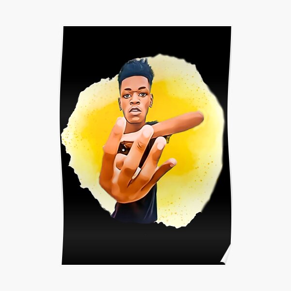 "Four Fingers Up Meme" Poster for Sale by Slav-Art | Redbubble