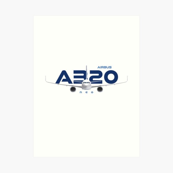 "Airbus A320 Neo" Art Print for Sale by Eng-AKR | Redbubble