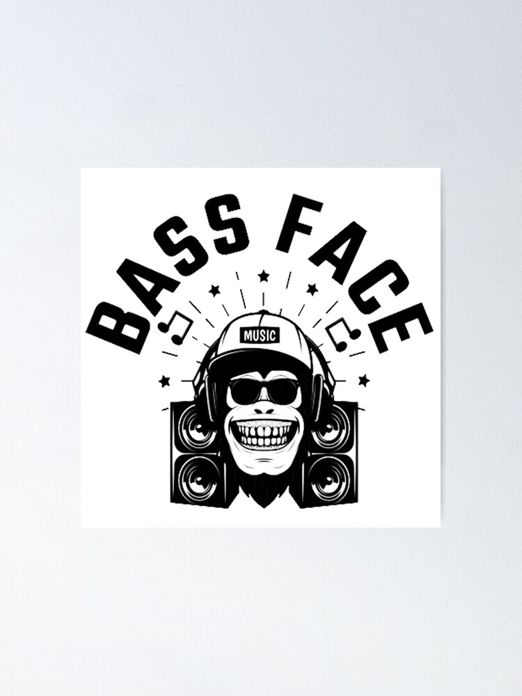 "best logo Este's Bass Face" Poster for Sale by jgleder3n | Redbubble