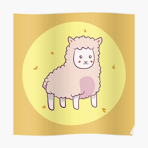 "Cute Sheep" Poster for Sale by cutieotter | Redbubble