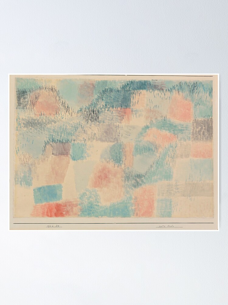 "Paul Klee Red Earth, Rote Erde, ( Abstract pattern· expressionism ...