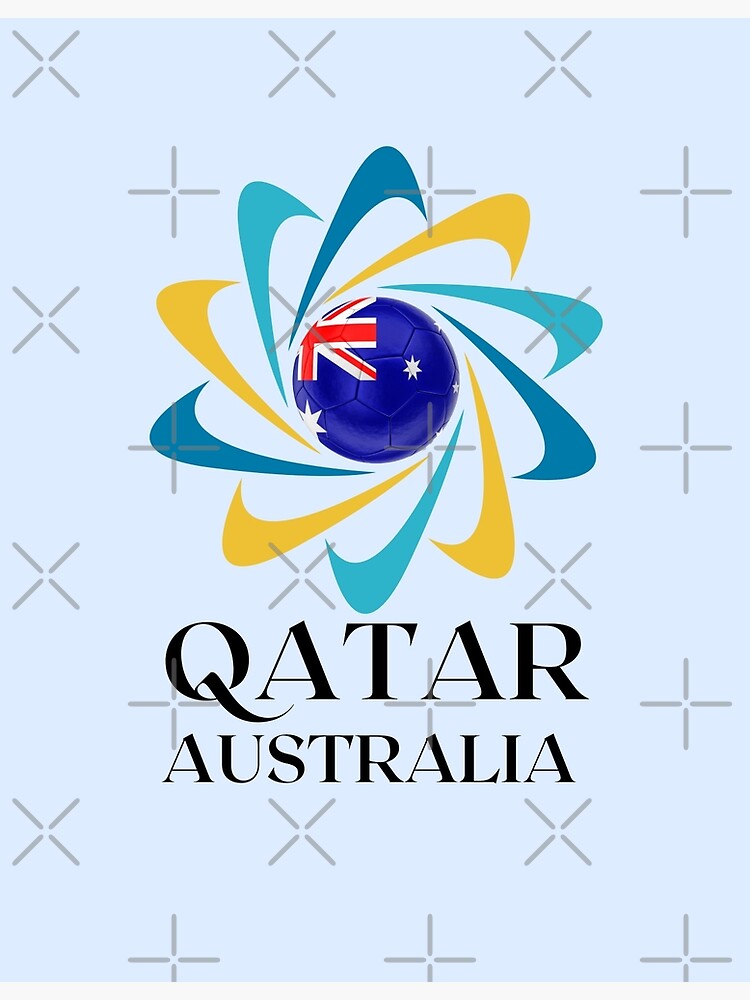 Póster «Selección de fútbol de Qatar Fútbol Copa del mundo de Australia ...
