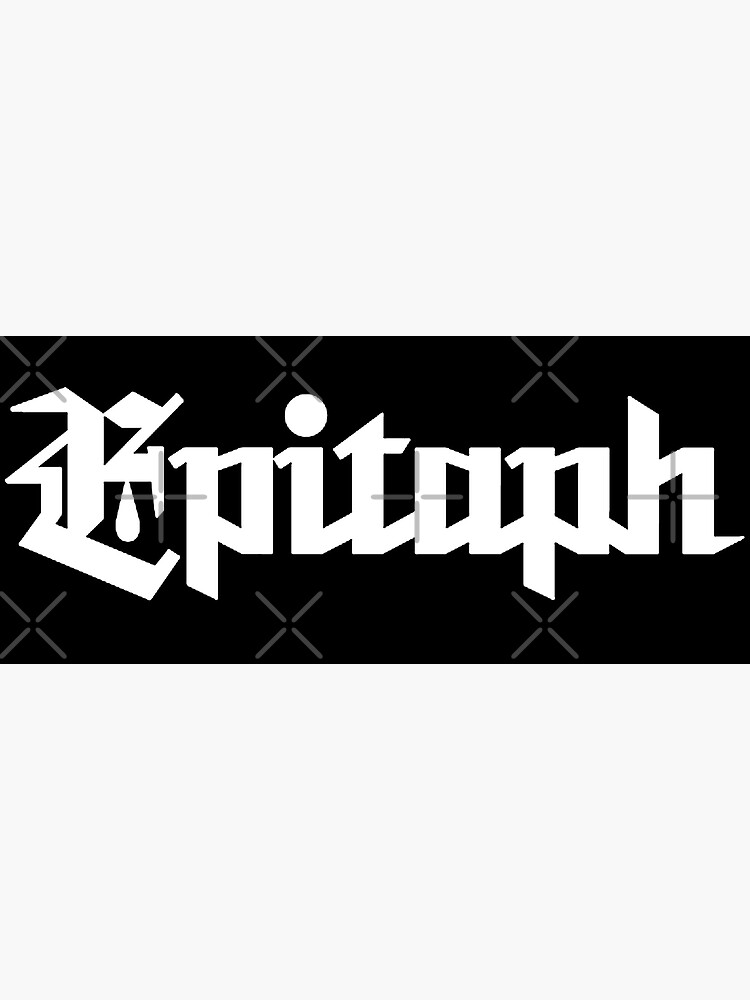 Impression photo « Epitaph - label légendaire de punk rock. Abritant ...