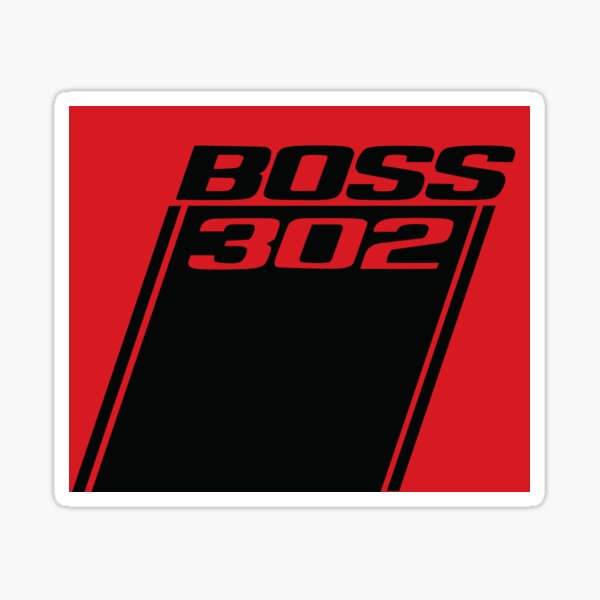 "Boss 302" Sticker for Sale by Jayiscool71 | Redbubble