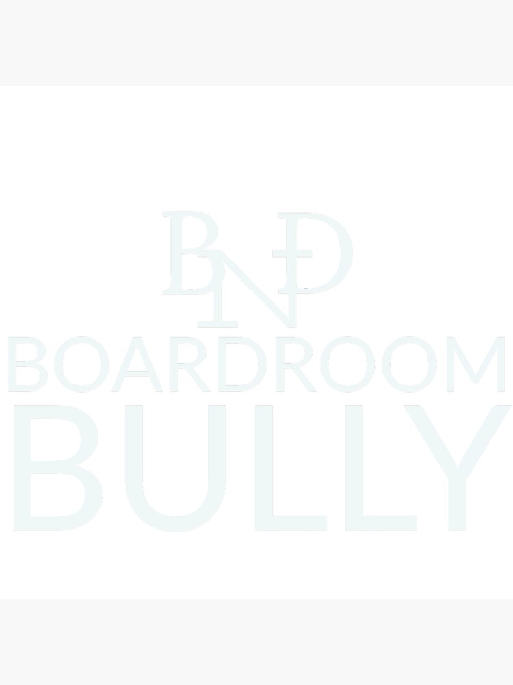 "Bitcoin Bully Design Monogram / Black & White Billionaire Dons" Poster ...