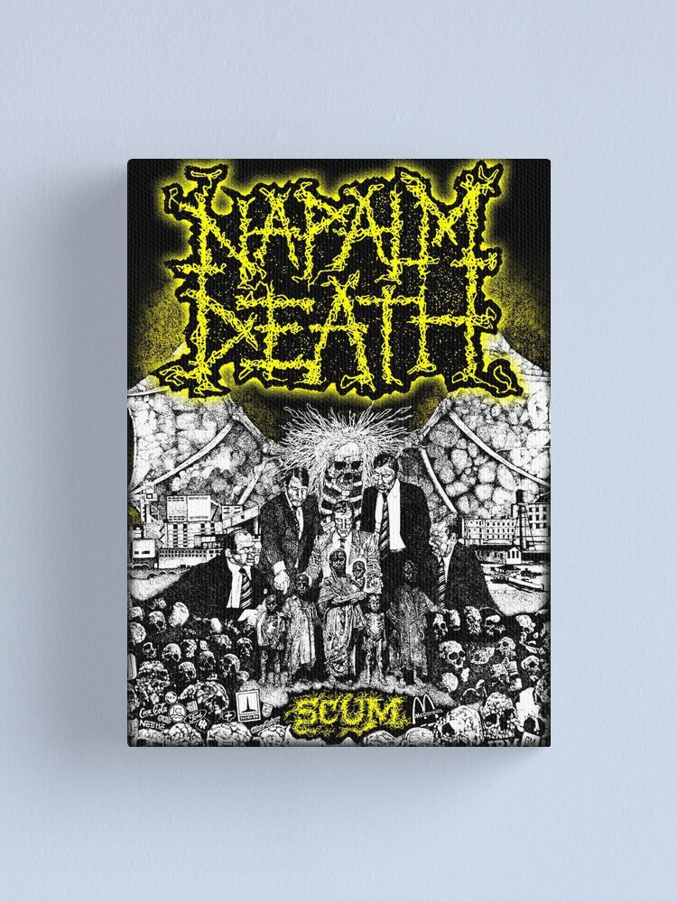"Scum by Napalm Death - Classic Old School Grindcore Death Metal ...
