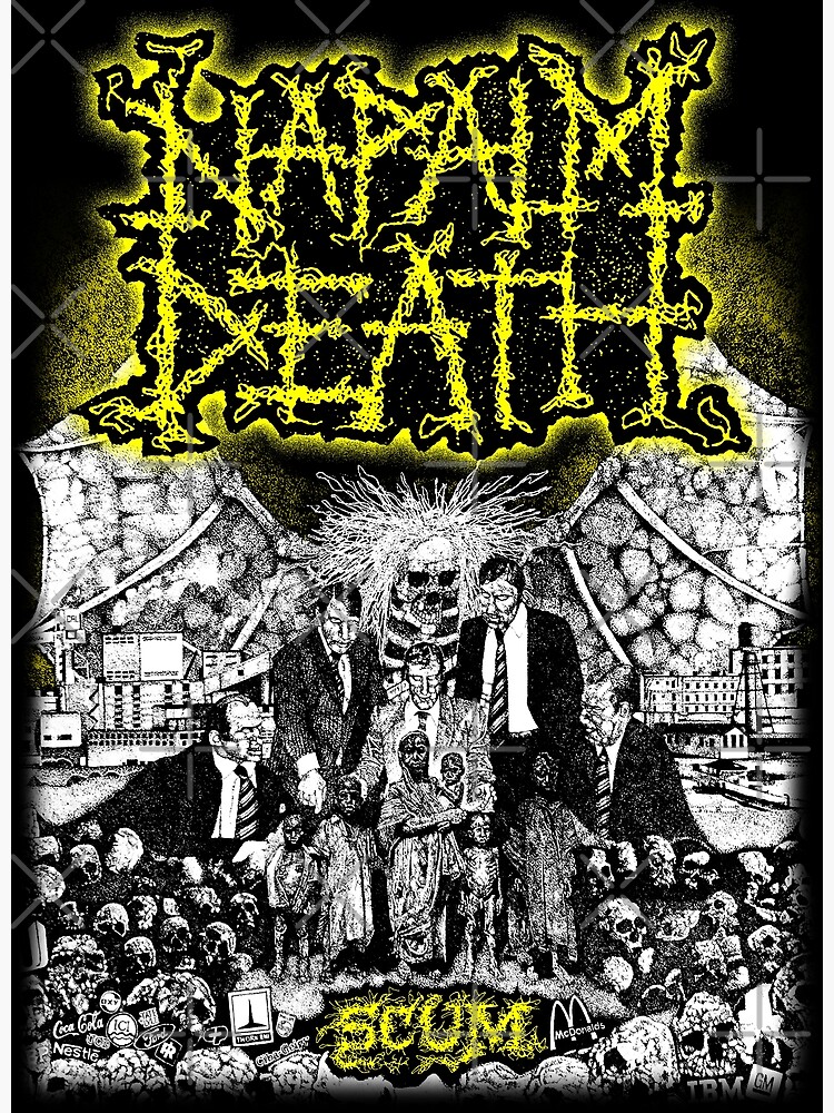 "Scum by Napalm Death - Classic Old School Grindcore Death Metal ...